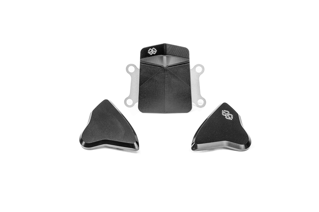 Gilles Race Cover Kit, schwarz, für Yamaha,YZF-R7,RM39 | GI-RCK-14-B