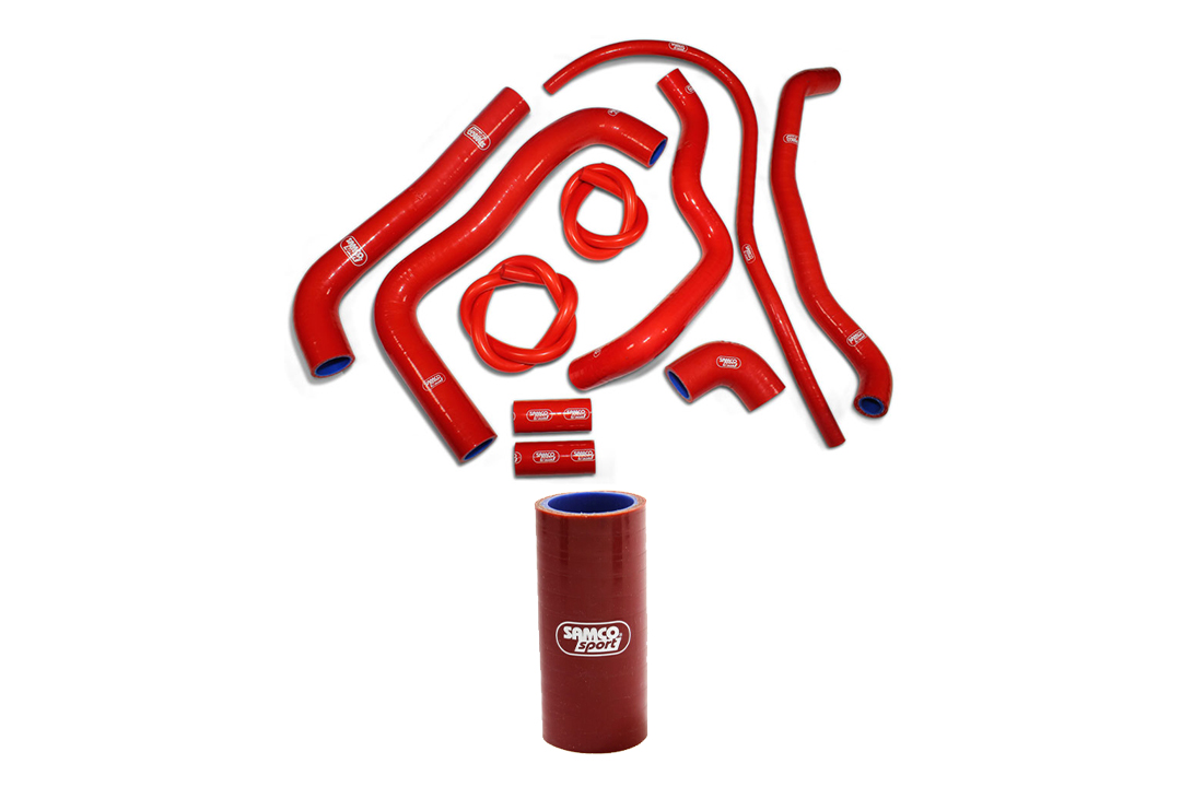 SAMCO SPORT Siliconschlauch Kit, 10-teilig, in viper red, für Aprilia ...