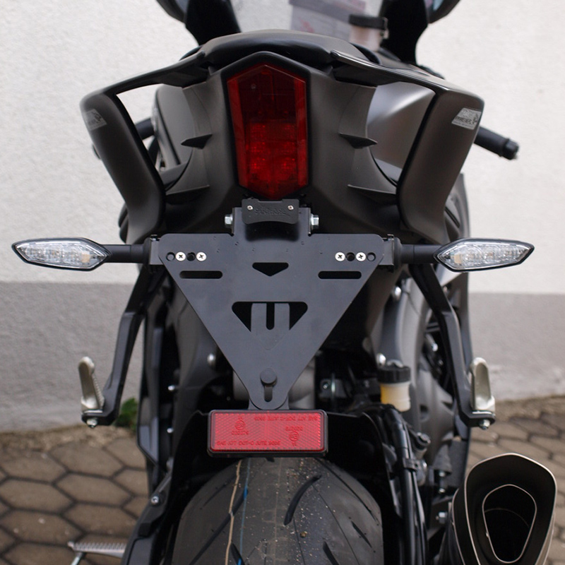 alpha Technik Kennzeichenhalter für Yamaha YZF-R6; Typ RJ27; Modelljahr ...