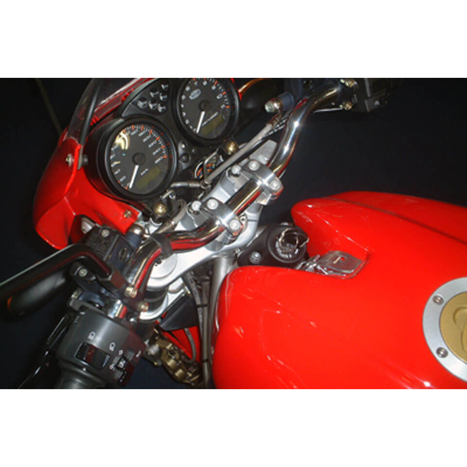 LSL Lenker-Rise-Up 30 mm, für Ducati Monster, silber | LSL-121RI30DSI