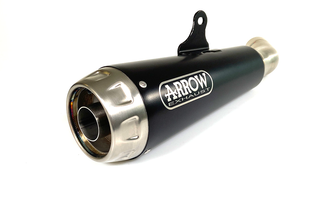 ARROW Auspuff DARK PRO-RACE für Benelli Leoncino 500 ab Modelljahr 2017 ...
