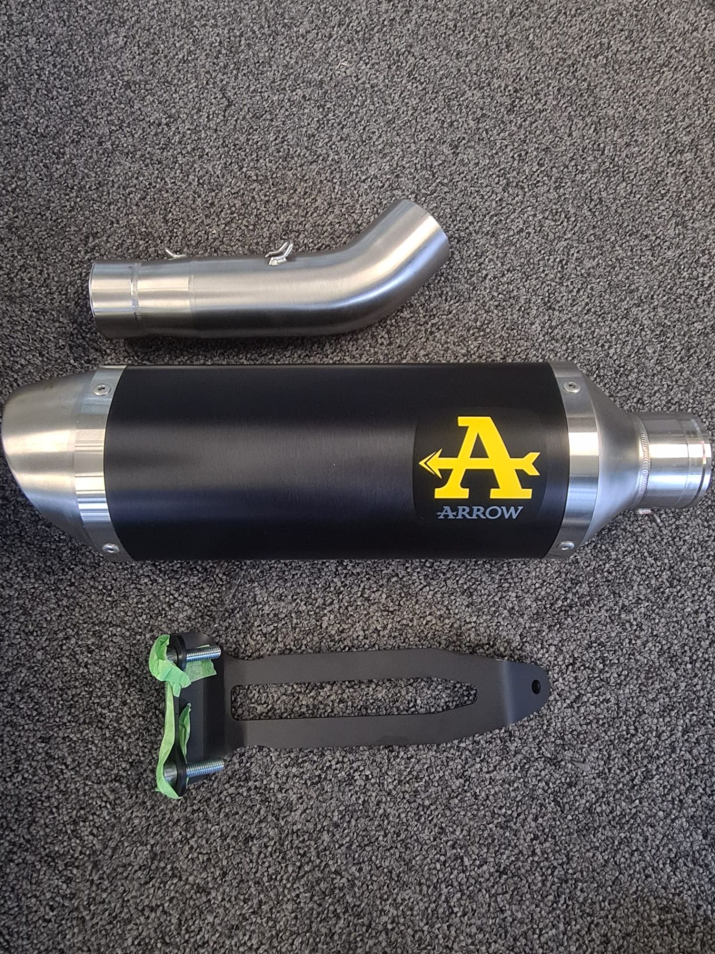 ARROW Auspuff DARK THUNDER Aluminium für Suzuki GSX-R 600 / 750 ...