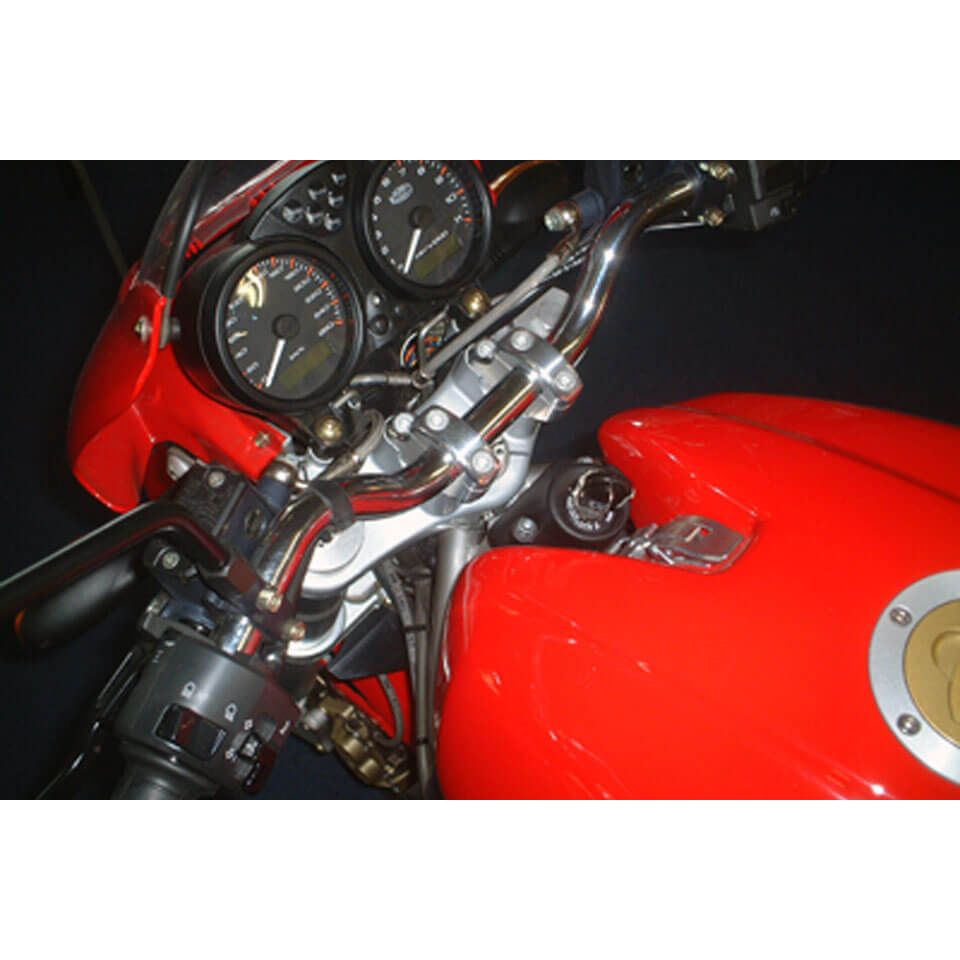 LSL Lenker-Rise-Up 30 mm, für Ducati Monster, silber | LSL-121RI30DSI